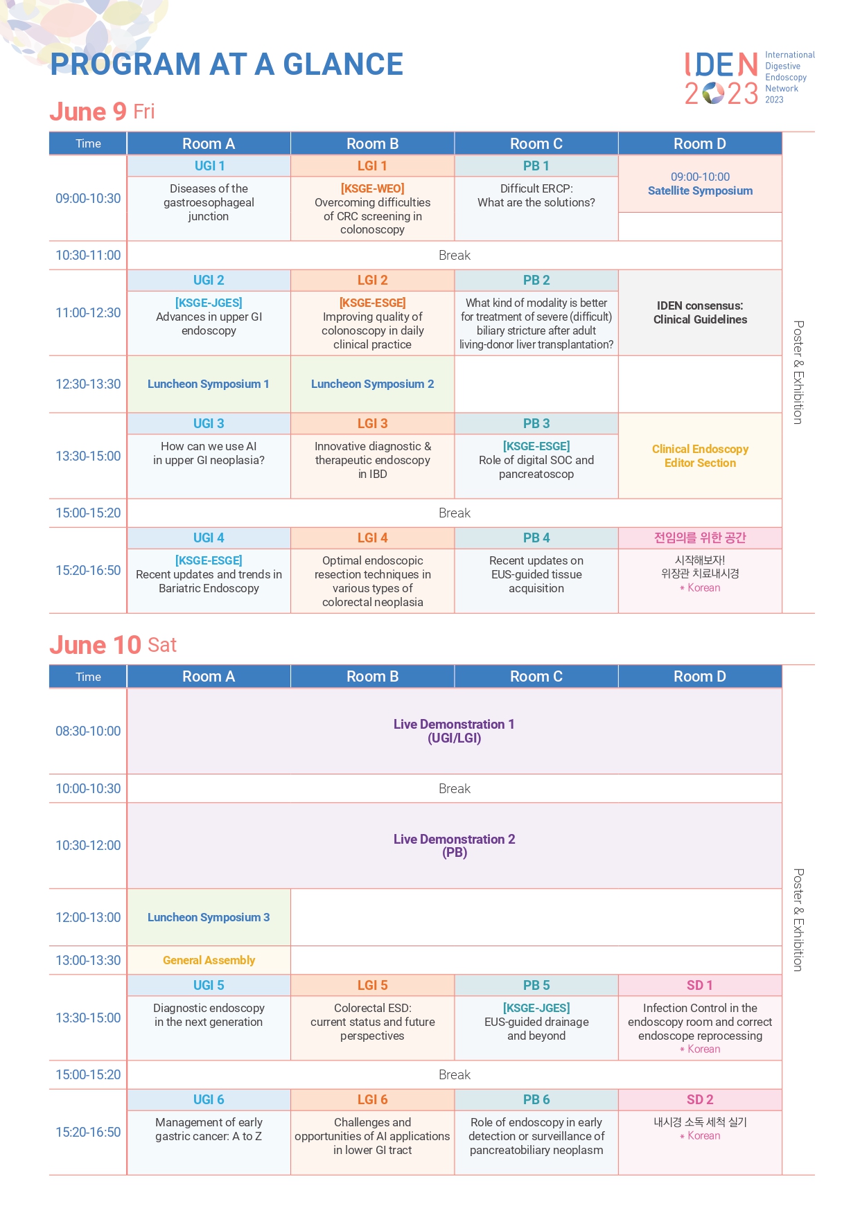 INTERNATIONAL DIGESTIVE ENDOSCOPY NETWORK 2023 (IDEN 2023) - ISDE