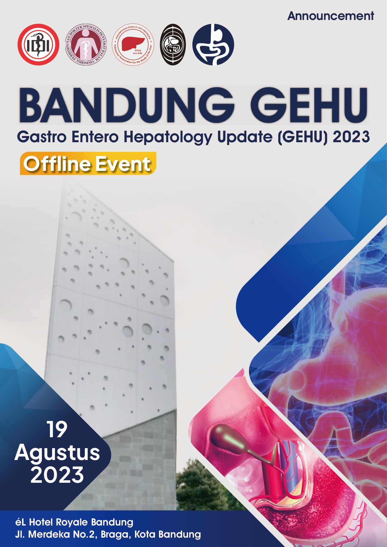 BANDUNG GASTRO ENTERO HEPATOLOGY UPDATE (GEHU) 2023 - ISDE
